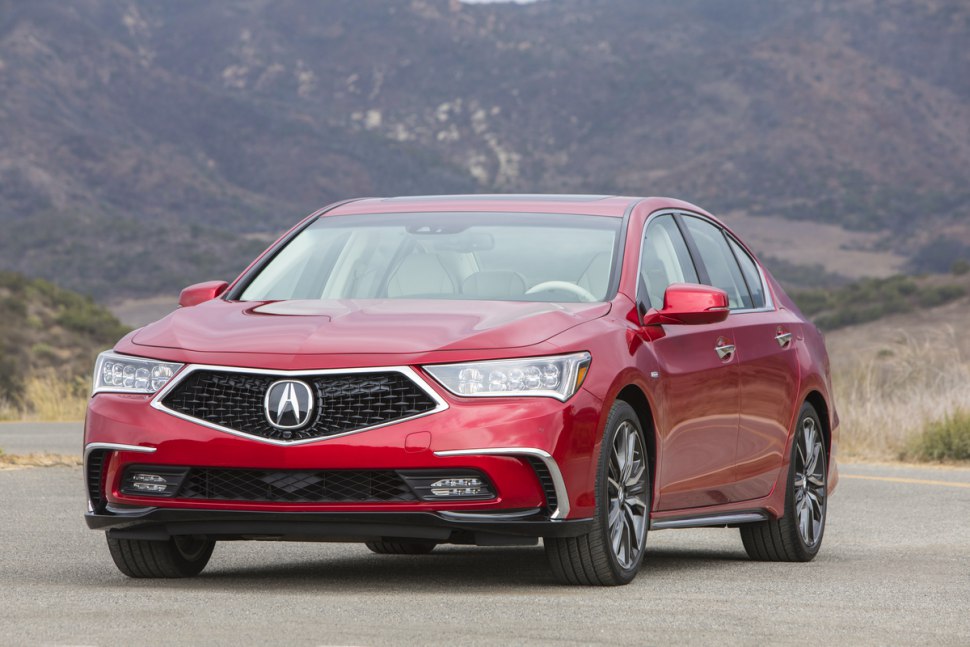 Acura RLX technical specifications and fuel economy